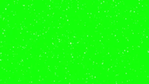 animation of falling snow with a green s... | Stock Video | Pond5
