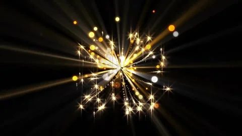 Animation of fireworks exploding on blac... | Stock Video | Pond5