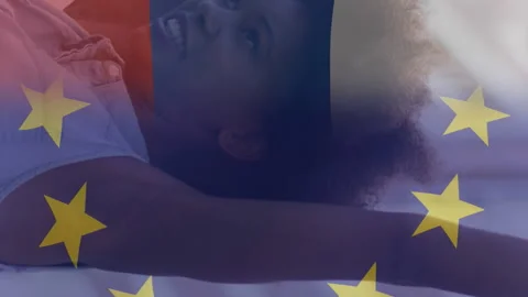 African European Flag Stock Videos – Royalty-Free HD & 4K Videos | Pond5