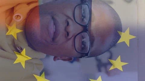 African European Flag Stock Videos – Royalty-Free HD & 4K Videos | Pond5