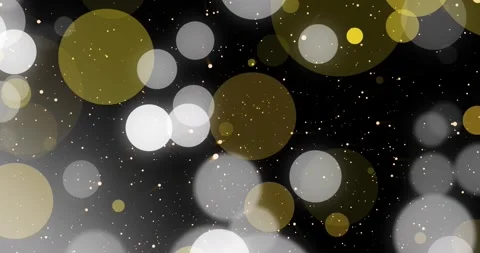 Animation of flashing white and yellow l... | Stock Video | Pond5