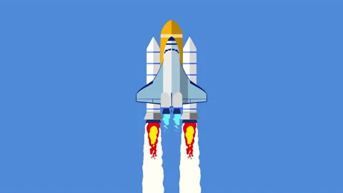Rocket Animation Stock Video Footage | Royalty Free Rocket Animation Videos | Pond5