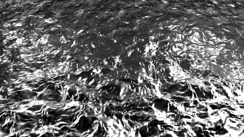 Animation of flow silver liquid with ani... | Stock Video | Pond5