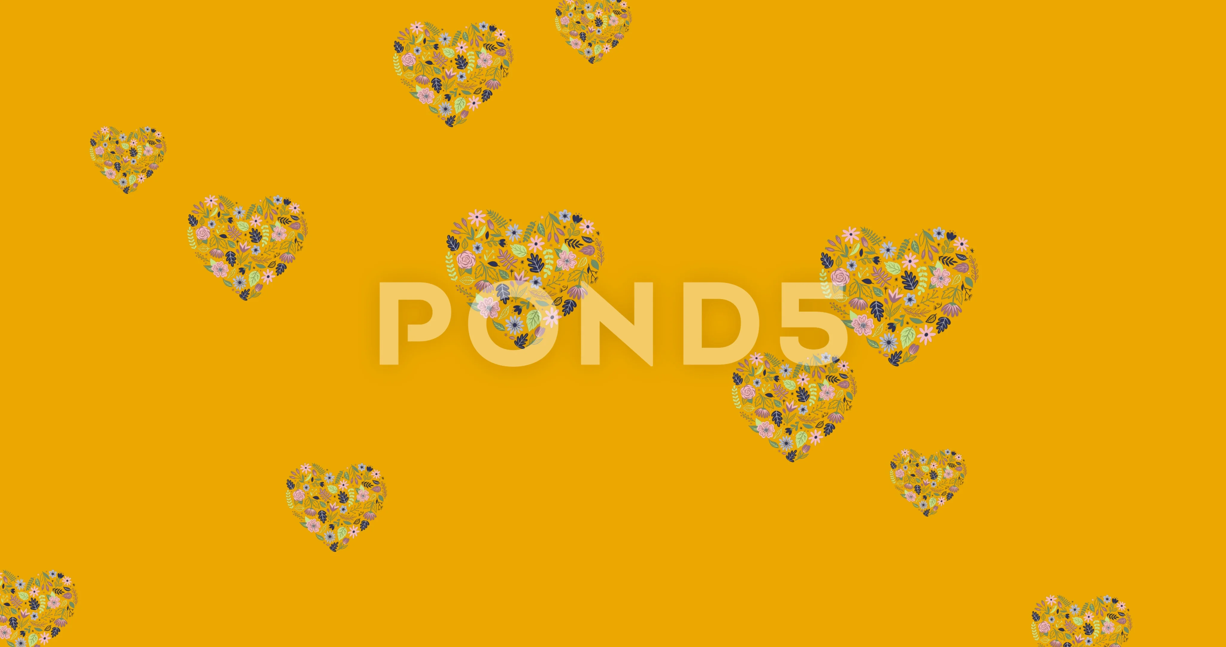 Moving Animations Of Hearts