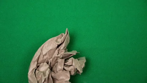 Animation of Folding Craft Paper, Freeze... | Stock Video | Pond5