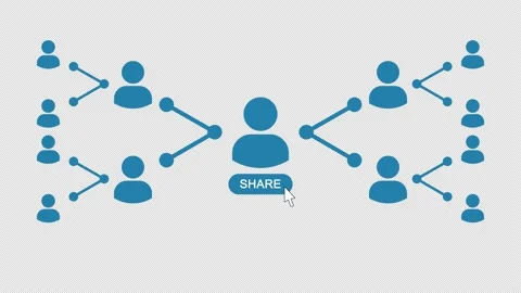 Animation Footage of sharing activities ... | Stock Video | Pond5