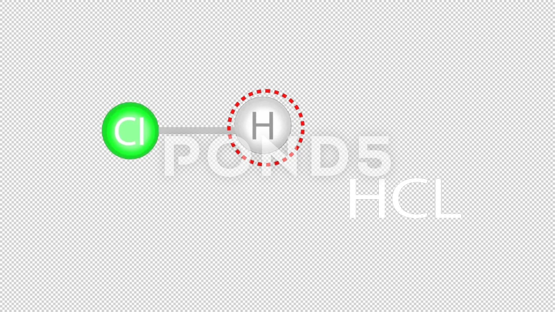 Hydrochloric Acid Molecule