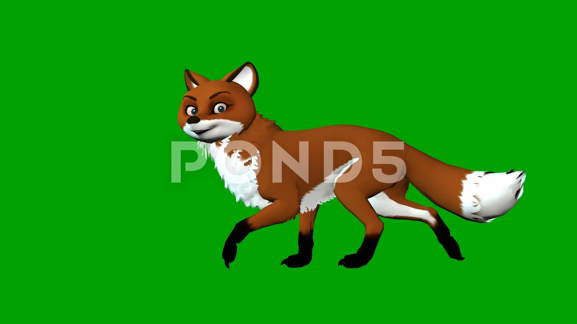 Fox Running Animation