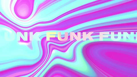 Animation of funk text over pink liquid ... | Stock Video | Pond5