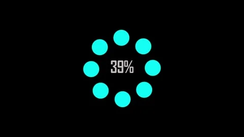 Animation of Futuristic Loading Transfer... | Stock Video | Pond5