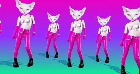 Animation gif design. Clubbing style. Fa... | Stock Video | Pond5