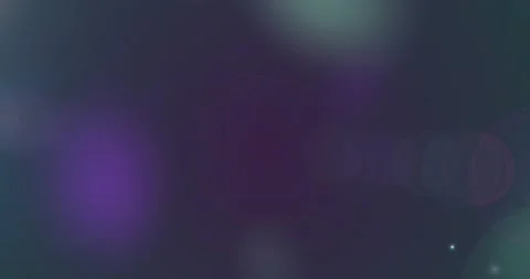 Animation of glowing lights and spots ov... | Stock Video | Pond5