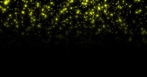 Animation of glowing spots of yellow lig... | Stock Video | Pond5