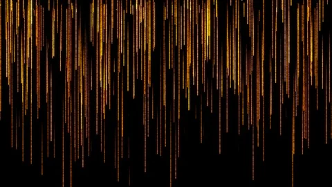 Animation of gold glitter streams fallin... | Stock Video | Pond5
