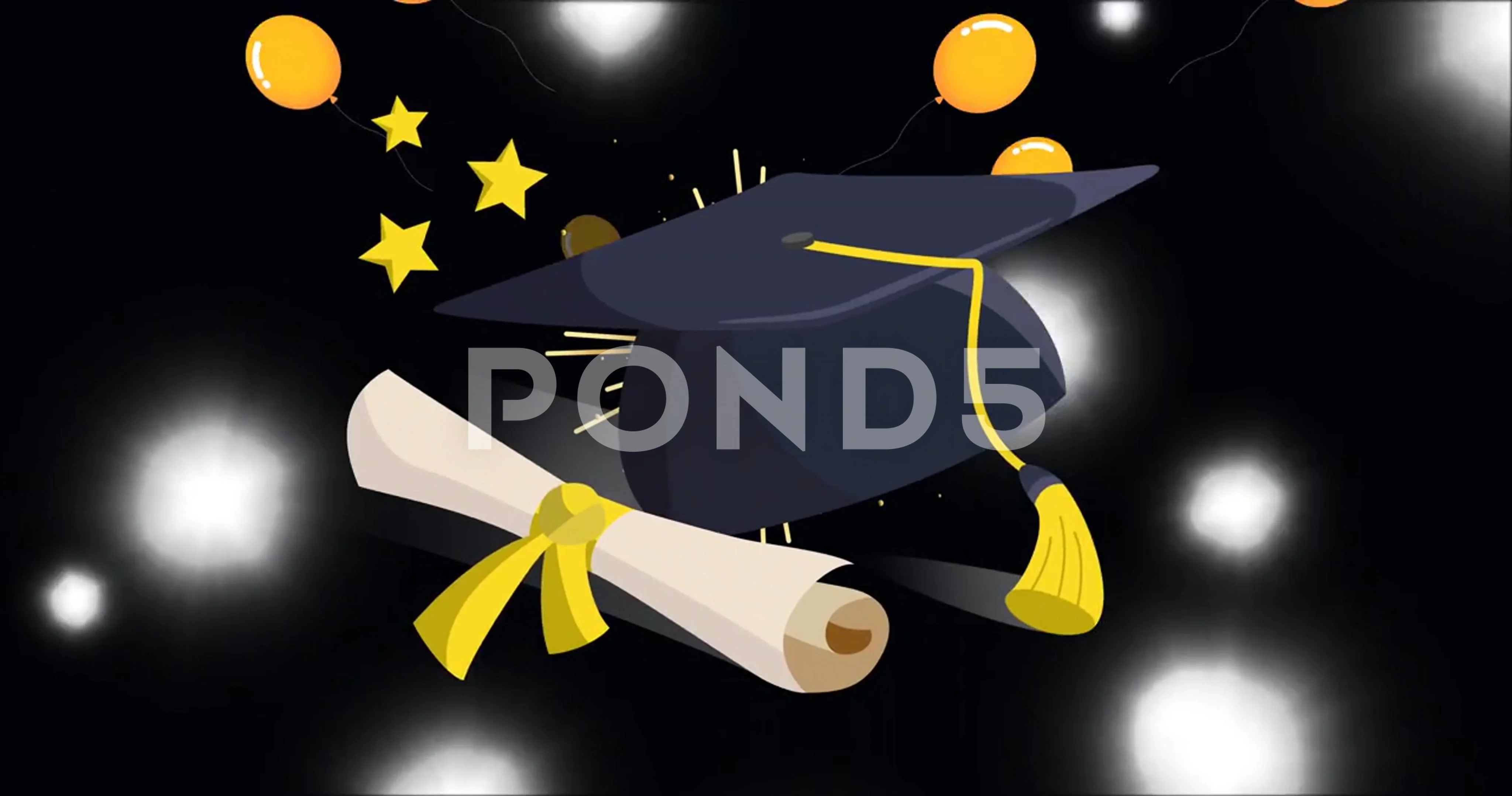 Animated Graduation Backgrounds