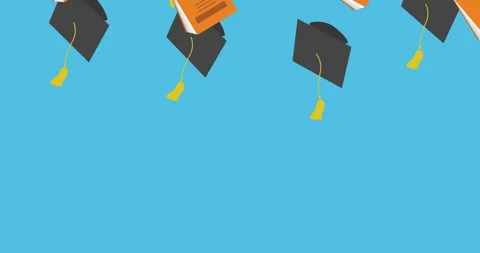 Animation of graduation college universi... | Stock Video | Pond5
