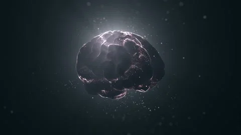 Animation graphic design of brain stem. ... | Stock Video | Pond5