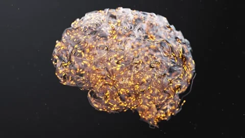 Animation graphic design of brain stem. ... | Stock Video | Pond5