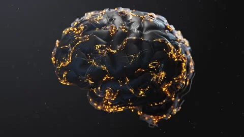 Animation graphic design of brain stem. ... | Stock Video | Pond5