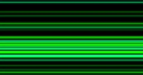 Animation of green lines moving on black... | Stock Video | Pond5