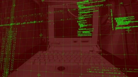 Computer Grid Stock Footage ~ Royalty Free Stock Videos | Pond5
