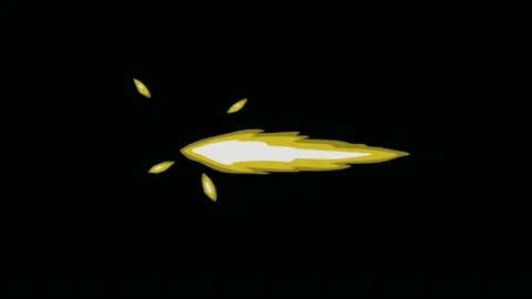 Animation gun shooting effect isolate on... | Stock Video | Pond5