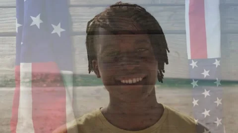 Animation of happy african american man ... | Stock Video | Pond5