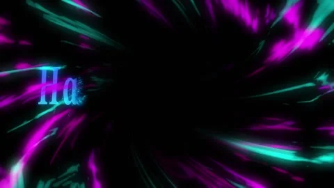 Animation of happy new year greetings ov... | Stock Video | Pond5