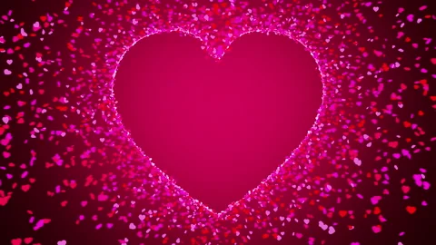 Animation of heart explosion. Bursts shi... | Stock Video | Pond5