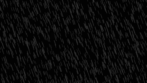 Animation of Heavy Rain with Wind on Bla... | Stock Video | Pond5