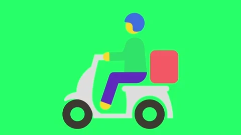 Animation human activity isolate on gree... | Stock Video | Pond5