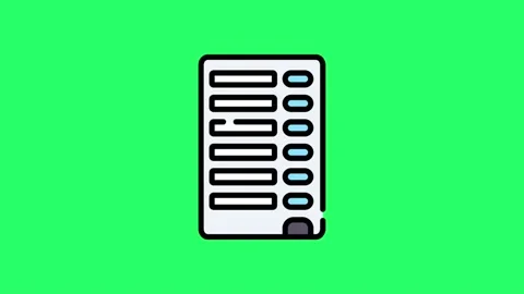 Check List Infographic Stock Videos – Royalty-Free HD & 4K Videos