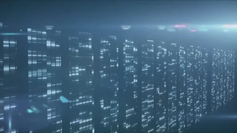 Animation of illuminated bar graphs with... | Stock Video | Pond5