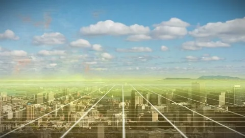 Animation of illuminated lens flare with... | Stock Video | Pond5