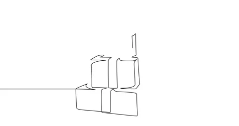 Drawn Ribbon Stock Footage ~ Royalty Free Stock Videos | Pond5