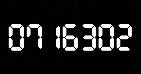 animation of increase counting numbers i... | Stock Video | Pond5