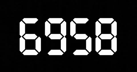 animation of increase counting numbers i... | Stock Video | Pond5