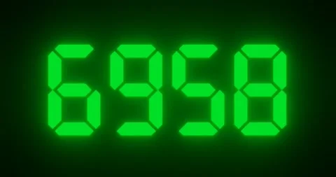 animation of increase counting numbers i... | Stock Video | Pond5