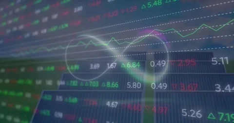 Animation of infinity symbol and trading... | Stock Video | Pond5
