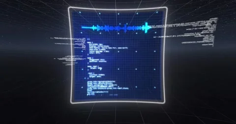 Animation of infographic interfaces and ... | Stock Video | Pond5