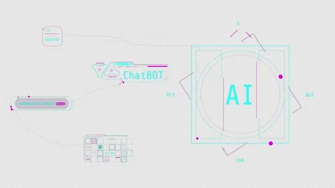 Animation of infographics about generati... | Stock Video | Pond5