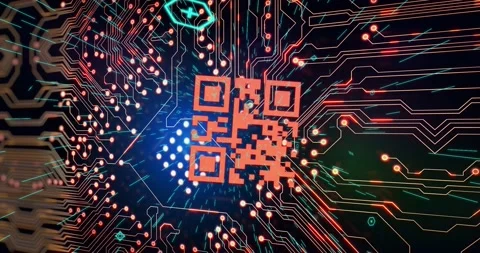 Animation of integrated circuit and proc... | Stock Video | Pond5