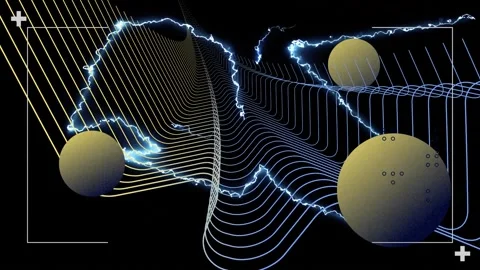 Computer Data Current Animation Stock Video Footage | Royalty Free ...