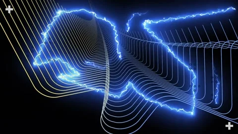 Computer Data Current Animation Stock Video Footage | Royalty Free ...