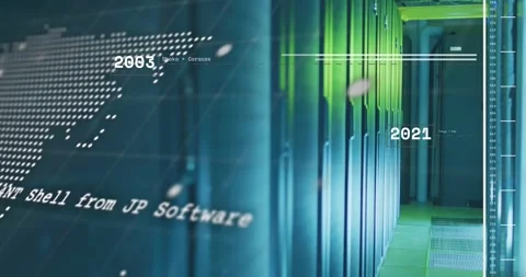 Animation of interface with world map an... | Stock Video | Pond5