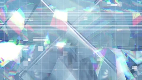 Animation of interference over glowing c... | Stock Video | Pond5