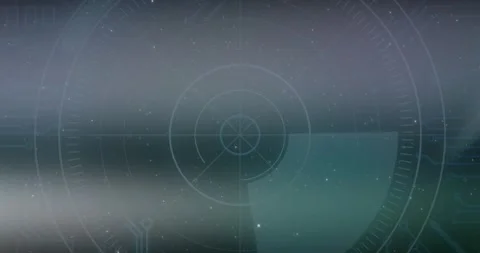 Animation of lens flares over radar agai... | Stock Video | Pond5