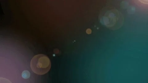 Animation light lens flare on black back... | Stock Video | Pond5