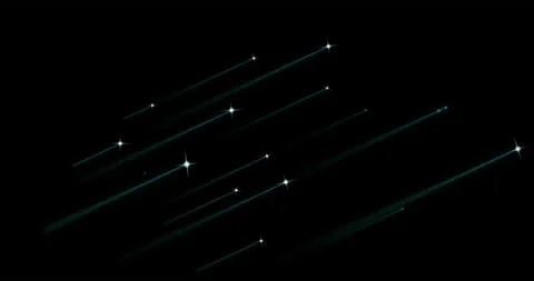 Animation of light trails on black backg... | Stock Video | Pond5