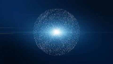 Animation of light white dust particle e... | Stock Video | Pond5